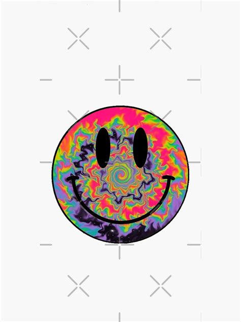 Smiley Face Sticker For Sale By Charislit Redbubble