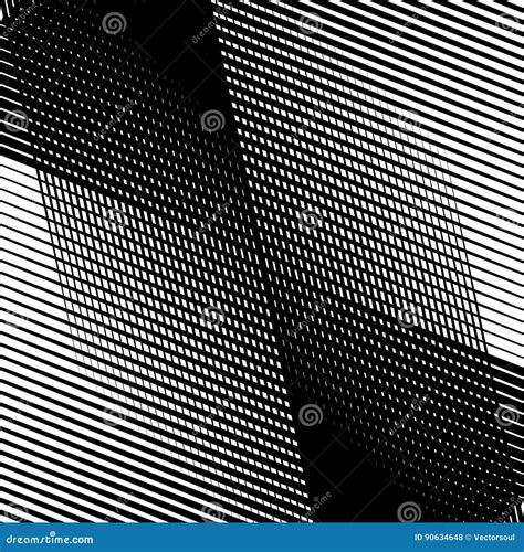 Random Intersecting Lines Abstract Geometric Pattern Random Grid Mesh