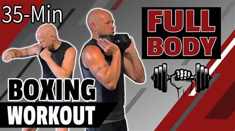 Min Full Body Dumbbell Boxing Workout At Home A Muscle Building