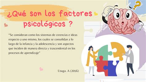 Factores psicológicos que influyen en la conducta humana pdf