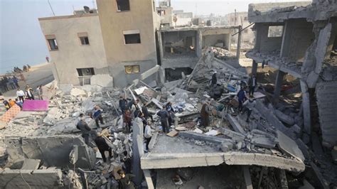 Gaza Plusieurs morts et des dizaines d habitations touchées lors d un