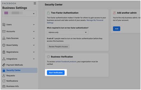 How To Verify A Business In Facebook Business Manager SendPulse