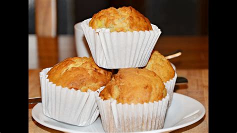 How To Make Banana Muffins Youtube