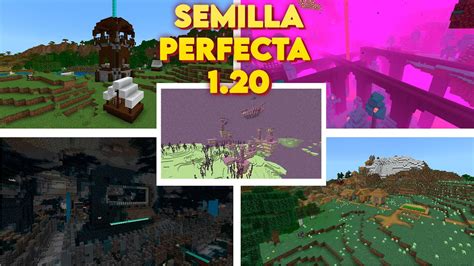 Nueva SEMILLA PERFECTA PARA INICIAR SURVIVAL TECNICO MINECRAFT 1 20