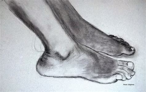 Dibujos de Pies a Lápiz Aprende a dibujar un Pie