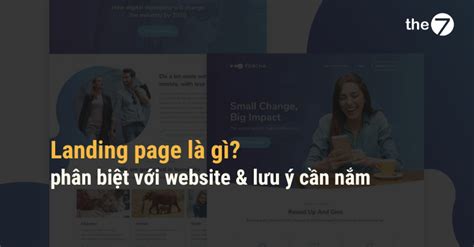 Landing Page là gì Website Landing Page khác gì với Website thường