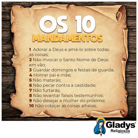 O que são os dez mandamentos de Deus Na Bíblia existem os Dez