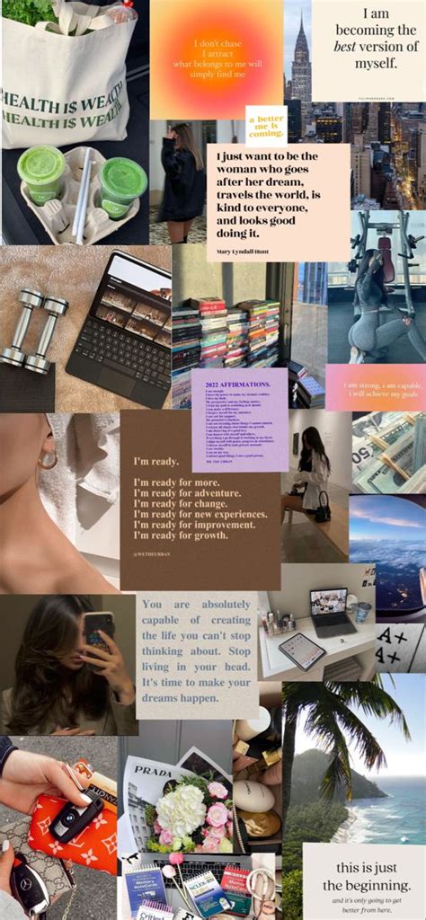 My 2022 Vision Board Vision Board Wallpaper Be Kind To