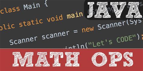 basic math operations in java programming tutorial youtube