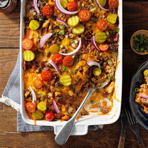 Bacon Cheeseburger Casserole Recipe How To Make It