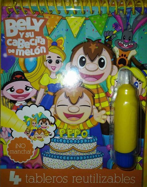 Bely Y Beto Libro Mágico Colorear Agua Dibujo Niños Juguete Meses sin
