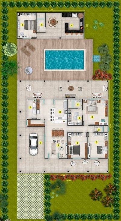 10 Plantas de Casas para Fazenda a 6 é INCRÍVEL