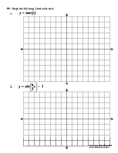 Parent Graphs Of Trig Functions Clothespin Matching Activity