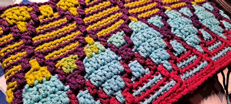 Mosaic Crochet Pattern Charts Only Flat In The Round Etsy Australia