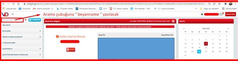 Vergi Tahakkukları ve Vergi Beyannameleri İnteraktif Vergi Dairesinden