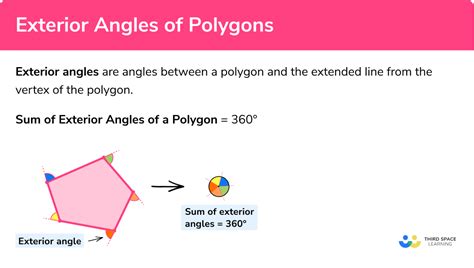 Interior And Exterior Angles Of Polygons Worksheets