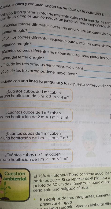 contestar las páginas 198 y 199 de la guía Santillana de trabajo sexto