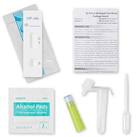 Buy Stomach Ulcer Test Kit H Pylori Blood Test Kit 2 Pack Complete