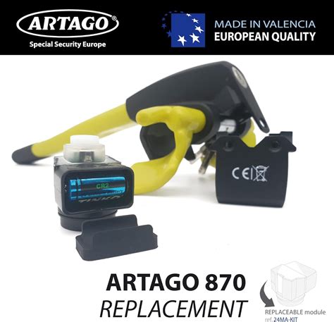 Artago Ma Kit Ersatz Alarmmodul Und Cr V Batterie F R Lenkradkralle