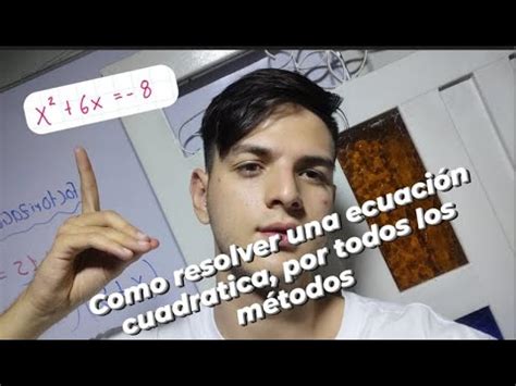 Como resolver una ecuación cuadrática con la formula general y por