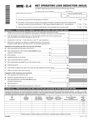 Fillable Online You MUST Attach This Form To Form NYC 2 Or NYC 2A Each