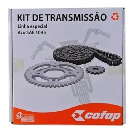 Kit Relacao Tracao Transmissao Cg Titan