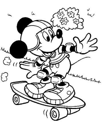 Micky Maus Zum Ausmalen Und Ausdrucken Micky Maus Malvorlagen Fur