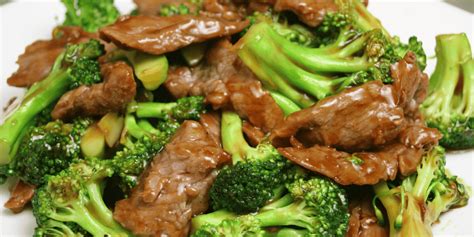 Carne brócolis suculenta perfeito para um almoço ou jantar leve e