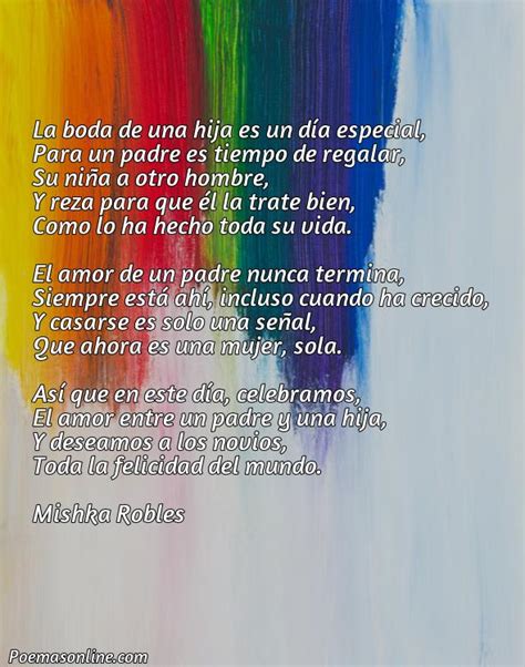 5 Mejores Poemas Para Una Hija En Su Boda Poemas Online