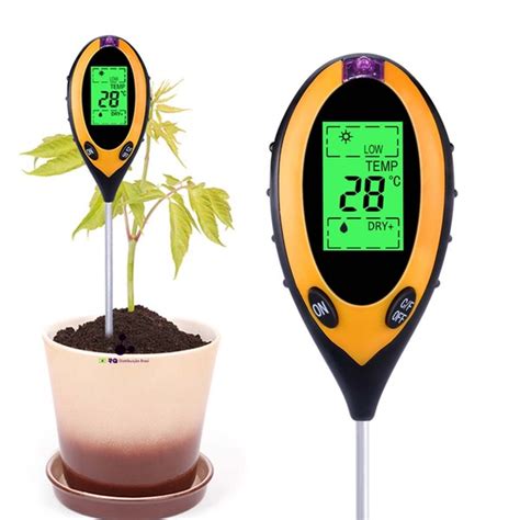 Medidor Ph Terra Solo Plantas Digital 4 Em 1 Leroy Merlin