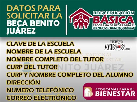 Cuál es la fecha límite para el registro de la beca Benito Juárez