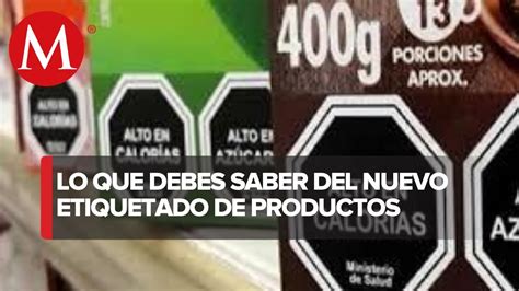 Cómo será el nuevo etiquetado frontal en alimentos y bebidas YouTube