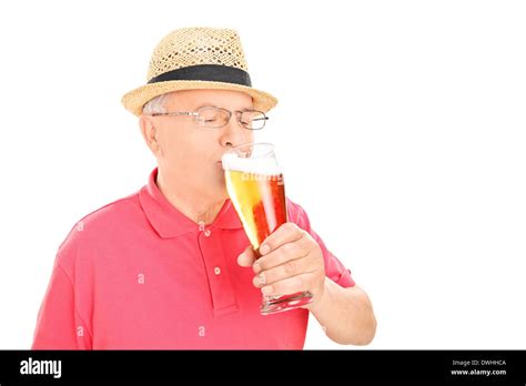Old Man Drinking Beer Hi Res Stock Photography And Images Alamy