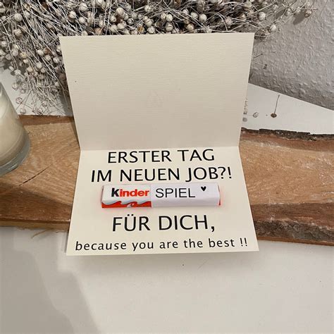 Neuer Job Klappkarte Geschenk Karte Geburtstag Geschenkkarte
