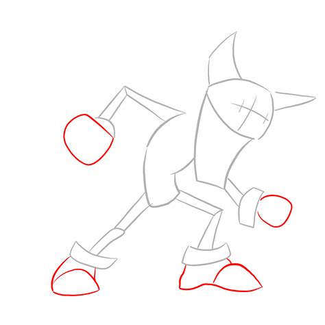 How To Draw Tails FNF Secret Histories Sketchok Easy Drawing Guides
