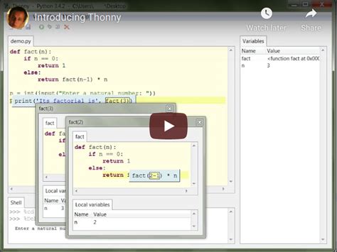 Thonny Python IDE For Beginners