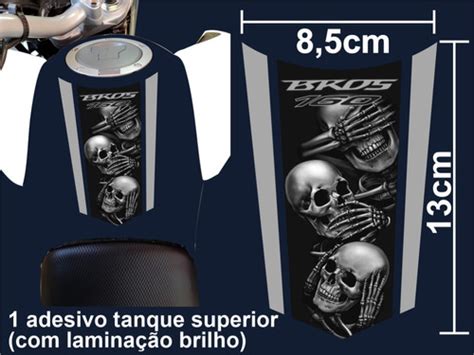 Adesivo Bros Tanque Lateral Tanque Superior C