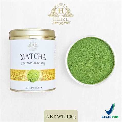 Jual HEIZL Matcha Japanese Green Tea Powder 100gr Bubuk Greentea