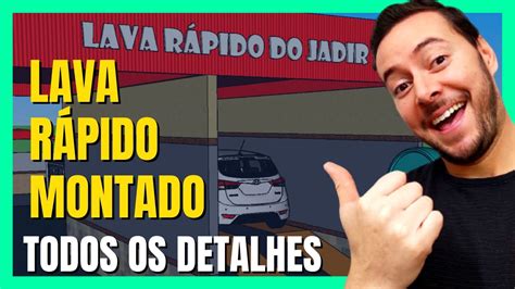 COMO MONTAR UM LAVA JATO PROJETO DE LAVA RÁPIDO COMPLETO ESTÉTICA