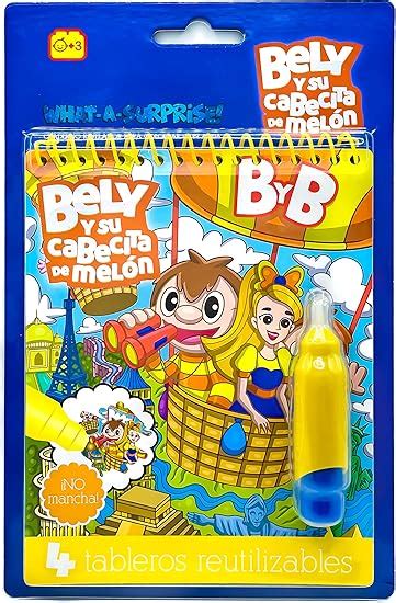 Toy Jam Libro para Colorear Mágico Bely y Beto Libro para Colorear