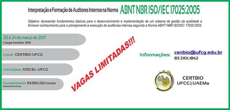 INTERPRETAÇÃO E FORMAÇÃO DE AUDITORES INTERNOS NA NORMA ABNT NBR ISO
