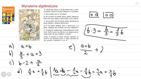 Zad Str Wyra Enia Algebraiczne Matematyka Z Plusem Youtube