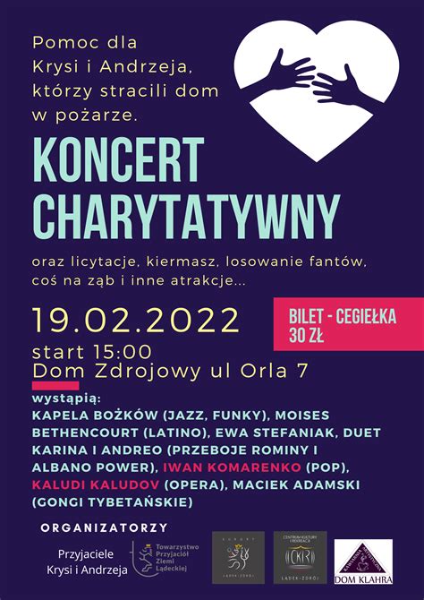 Zapraszamy na koncert charytatywny dla Krysi i Andrzeja UMiG LADEK ZDRÓJ