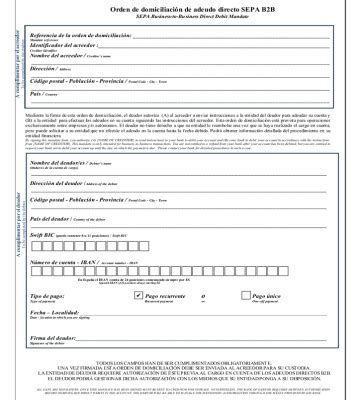 Cómo Rellenar un Documento SEPA Guía Paso a Paso DescargaModelo