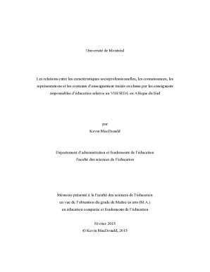 Remplissable En Ligne Papyrus Bib Umontreal Les Situations D