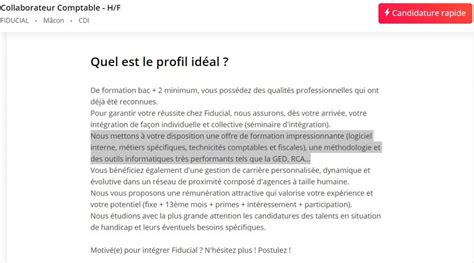 R Diger Une Offre D Emploi Exemples Et Mod Le Pour S Inspirer