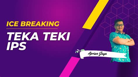 Teka Teki IPS Part 1 YouTube