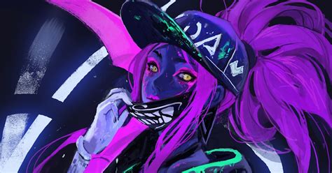 High Resolution True Damage Akali Wallpaper Akali Yasuo Senna Ekko