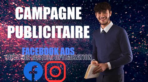 Je vais créer et gérer votre campagne publicitaire Facebook par ManuelNani