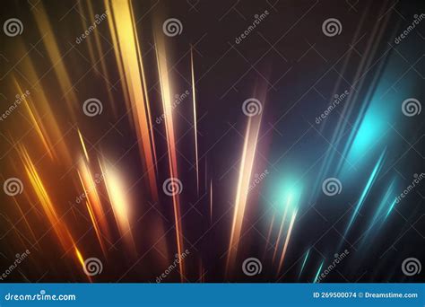 Abstract Background With Line Color Motion Blur Lights Generative AI
